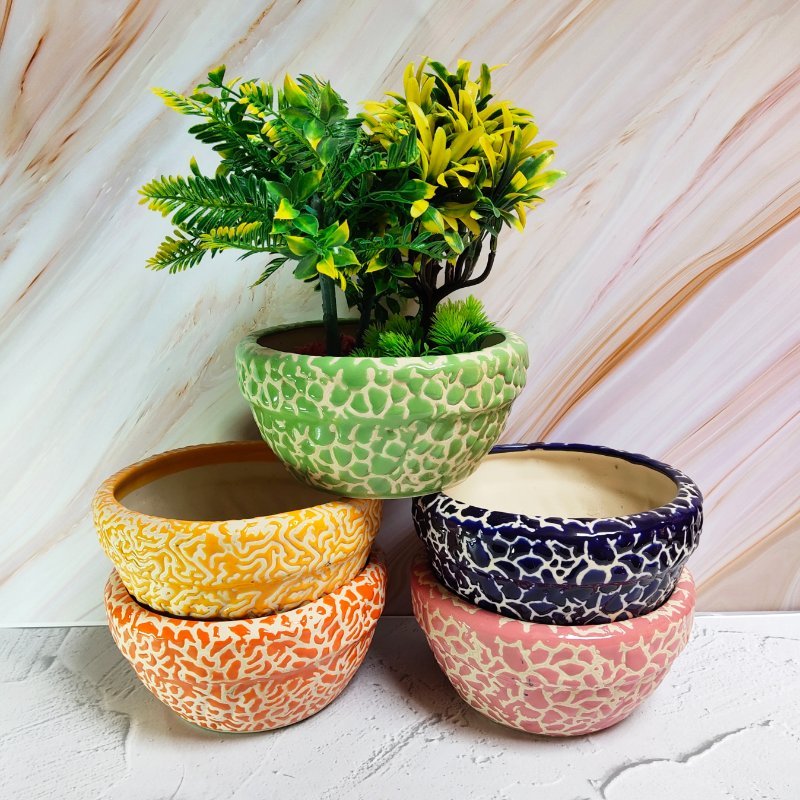 Ceramic pots & Planters at wholesale rates | Khurja Ceramic