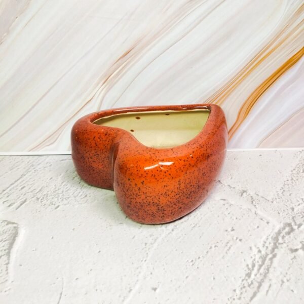 Heart Shape Ceramic Planters Pot | Khurja Ceramic
