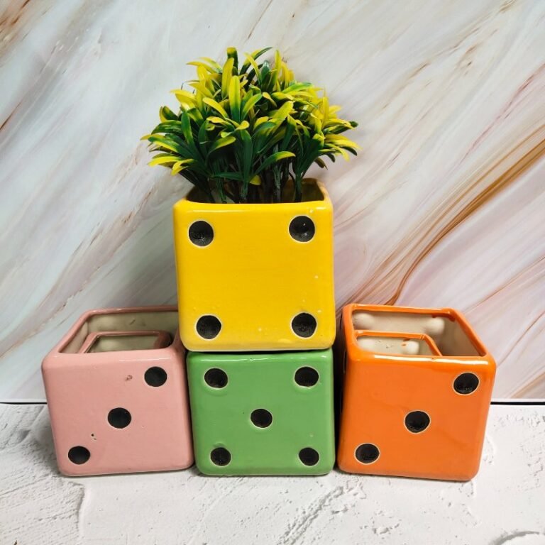 Football Shape Ceramic Planters Pot | Khurja Ceramic