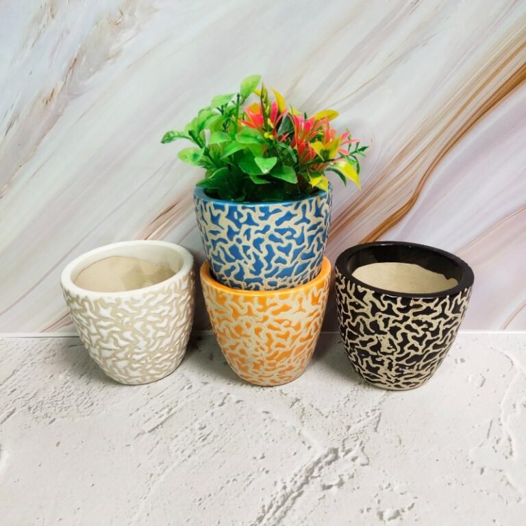 Football Shape Ceramic Planters Pot | Khurja Ceramic