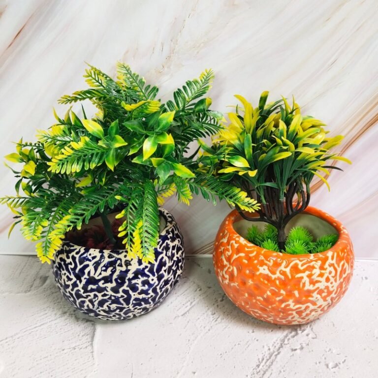 Football Shape Ceramic Planters Pot | Khurja Ceramic